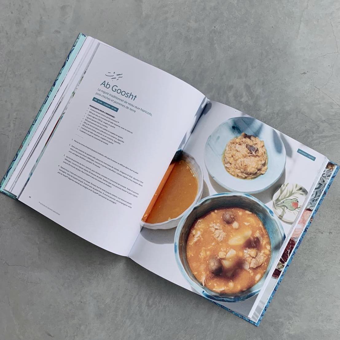 Persian cookbook | mashi